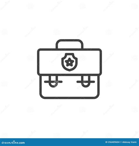 Portfolio Line Icons Collection Collection Compilation Anthology Assortment Array Grouping