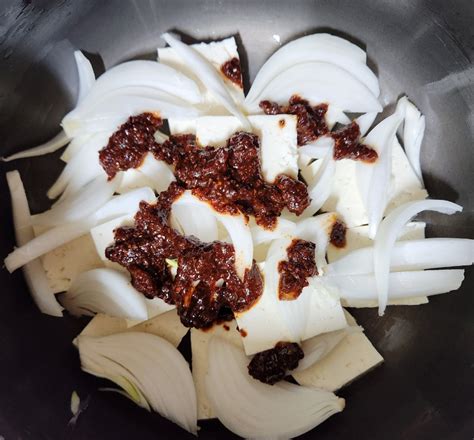 밥도둑 반찬 두부짜박이 만들기