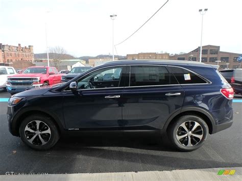 2018 Blaze Blue Kia Sorento Ex V6 Awd 124305254 Photo 7 Gtcarlot