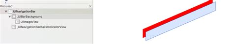 Ios Uiimageview Getting Attached To Uibarbackground Stack Overflow