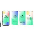 Ui Ux Design Camera App For Mobile Shooting Modes Vector Image