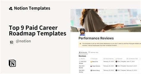 Top 9 Paid Career Roadmap Templates Notion Template Marketplace