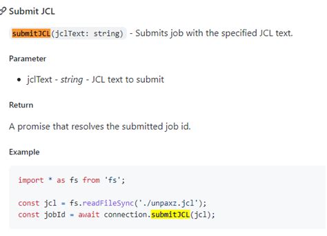 Submitjcl Example Not Working · Issue 80 · Ibmzos Node Accessor · Github