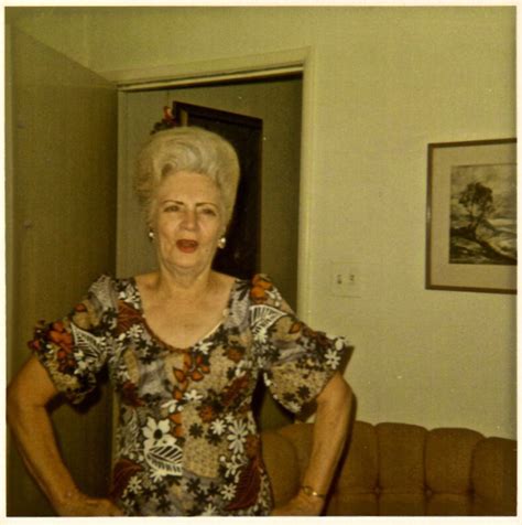 Hairstyles 60s Vintage Photo 1960s Grandma With Bouffant Hair And
