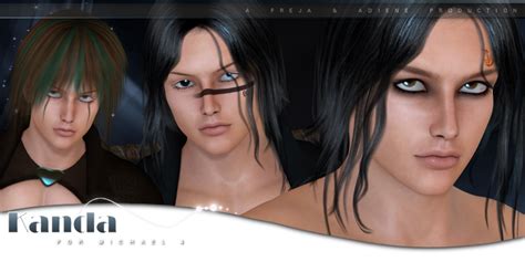 Frad Kanda 3d Figure Assets 3d Models Adiene