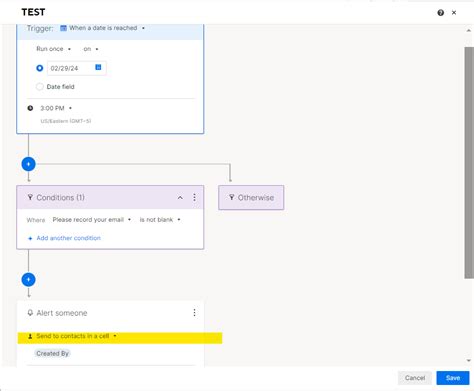 Workflow Alert Issues With Alert Someonesend To Contact In A Cell Smartsheet Community