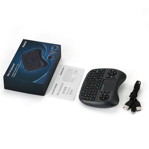 2 4ghz Mini Wireless Qwerty Keyboard With Backligh Vicedeal