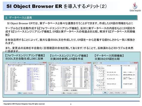 Ppt データベース向け設計支援ツール 『si Object Browser Er』 ご説明資料 Powerpoint Presentation Id3398612