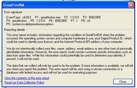 Solved Problem With System Invalidoperationexception Win XP VB Net