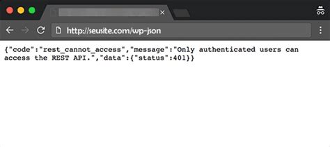Como desativar a API REST JSON no WordPress Império WordPress
