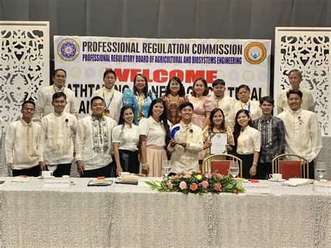 Cbsua Receives 100 Passing Rate Award In Agricultural And Biosystems Engineering Licensure