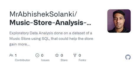 Github Mrabhisheksolankimusic Store Analysis Using Sql Exploratory