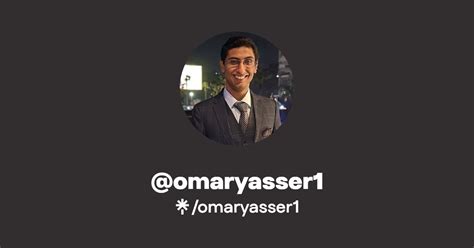 Omaryasser1 Instagram Tiktok Linktree