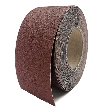 80 Grit Sandpaper Roll 3 Inch X 49 Feet Emery Cloth Aluminum Oxide