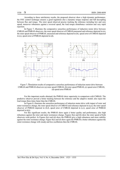 Mras Speed Sensorless Vector Control Of Induction Motor Drives Using