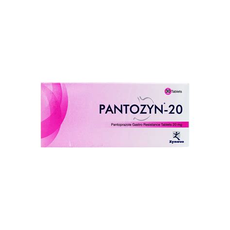 Pantozyn 20mg Tab 30s Raf Pharmacy