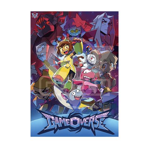 Gameoverse Pilot Poster Glitch Productions Store