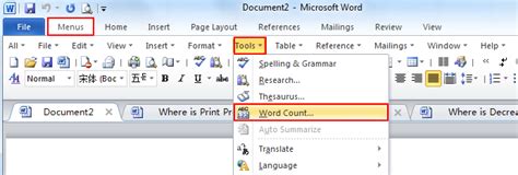How To Insert Word Count In Word Document Bettaturk