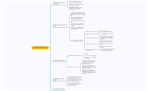 Cognitive Techniques Xmind Mind Mapping Software
