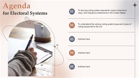 Agenda For Electoral Systems Ppt Slides Background Images Ppt Sample