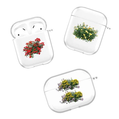 플라워시즌 투명에어팟버즈케이스 감도 깊은 취향 셀렉트샵 29cm