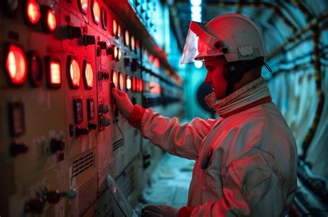 Monitoring Radiation Levels Ar Generative Ai Premium Ai Generated Image