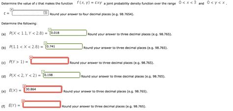 Solved Determine The Value Of C That Makes The Function F X Chegg