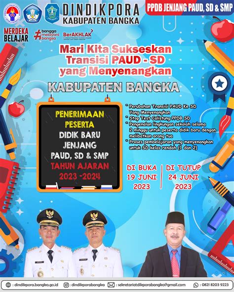 Dindikpora Kabupaten Bangka