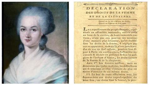 Olympe De Gouges Declaration Of The Rights Of Women Olympe De Gouges