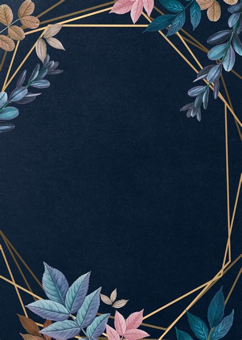 Invitatie Cavaler De Onoare Nunta Casatorie Frunze Chenar Albastru