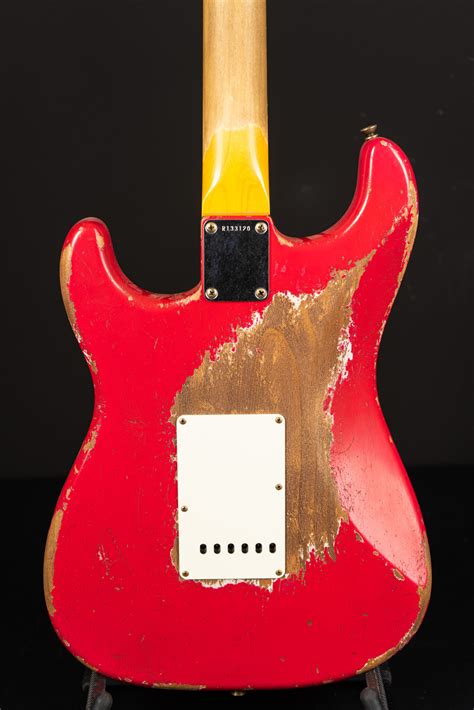 Fender Masterbuilt Austin Macnutt 1960 Stratocaster Super Heavy Relic Sfa Torino Red Guitarpoint