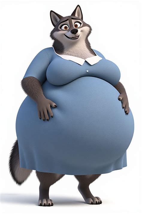 Fat Female Wolf By Blackormen On Deviantart