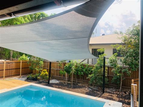Rainbow Beach Pool Shade Sail Sunshine Coast Shade Sails
