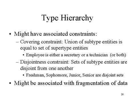 Database Design I The Entity Relationship Model Chapter