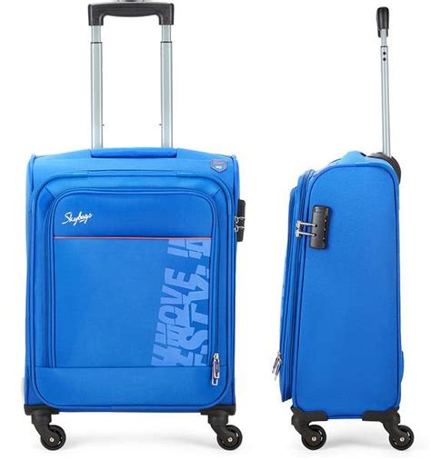 Skybags Rhumba Polyester Softsided 55 Cm Cabin Trendy Luggage Blue