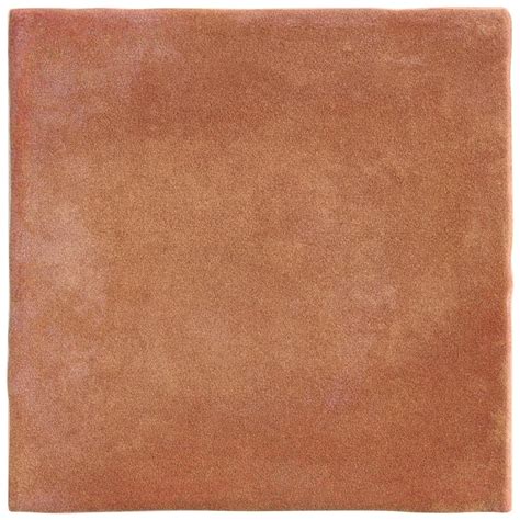 Paula Purroy Como Terracotta 5x5 Matte Ceramic Tile Ceramic Tile