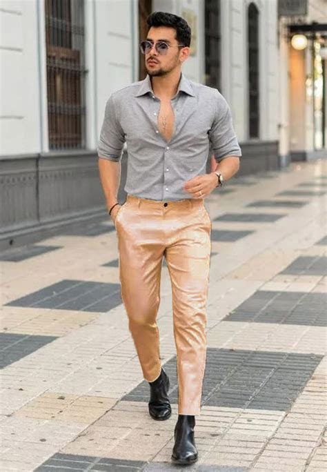 Brown Pant Matching Shirts Best Brown Pant Outfit Ideas For Men