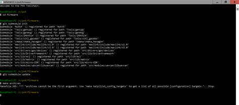 build firmware on windows or linux px4 autopilot discussion forum for px4 pixhawk