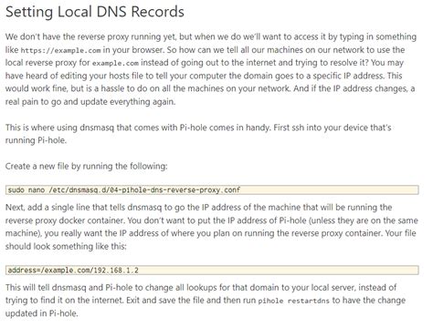 reverse proxy for internally hosted services r selfhosted