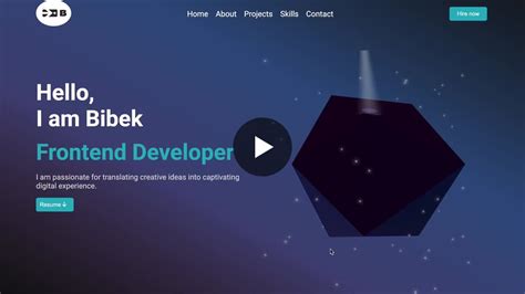 react reactthreefiber javascript webdev frontenddeveloper threejs… bibek shrestha