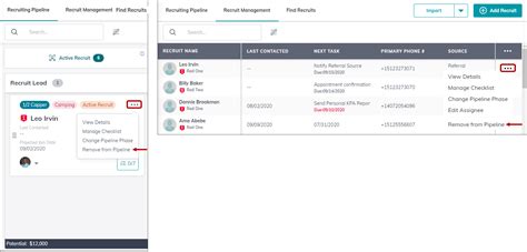 Remove A Recruit From Recruiting Pipeline Leadership Answers