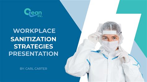 Free Workplace Sanitization Strategies Presentation Template To Edit Online