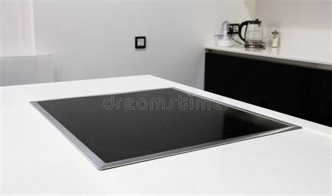 Modern Induction Electric Stove Cooker Stock Image Image Of Circle Danger 385226325