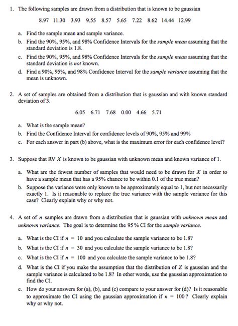 Solved The Following Samples Are Drawn From A Chegg