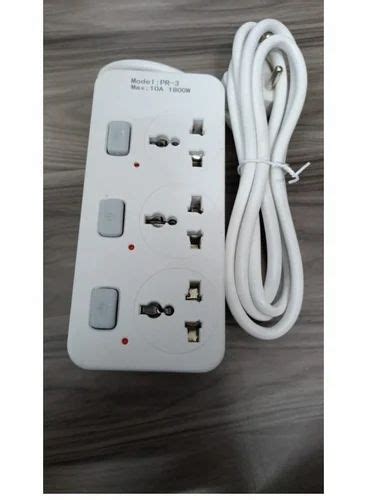 Power Switch Board 4 Universal Socket 4 Switch 4 Way Extension Board 10a And 1800w At ₹ 200