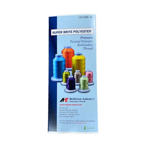 Polyester Sewing Thread Size Chart At Margie Barker Blog