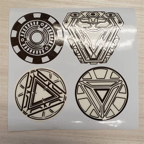 Iron Man Arc Reactor Drawing