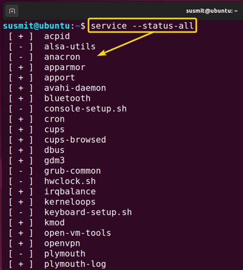 the “service” command in linux [6 practical examples]