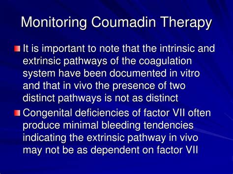 Ppt Coumadin Loading Saving Money Or Costing Lives Powerpoint