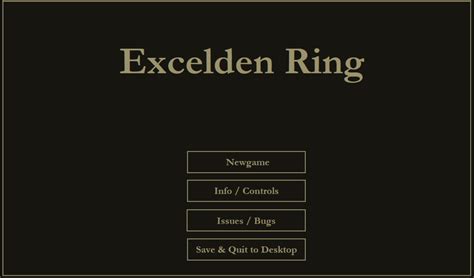 Excelden Ring Play Elden Ring From Excel